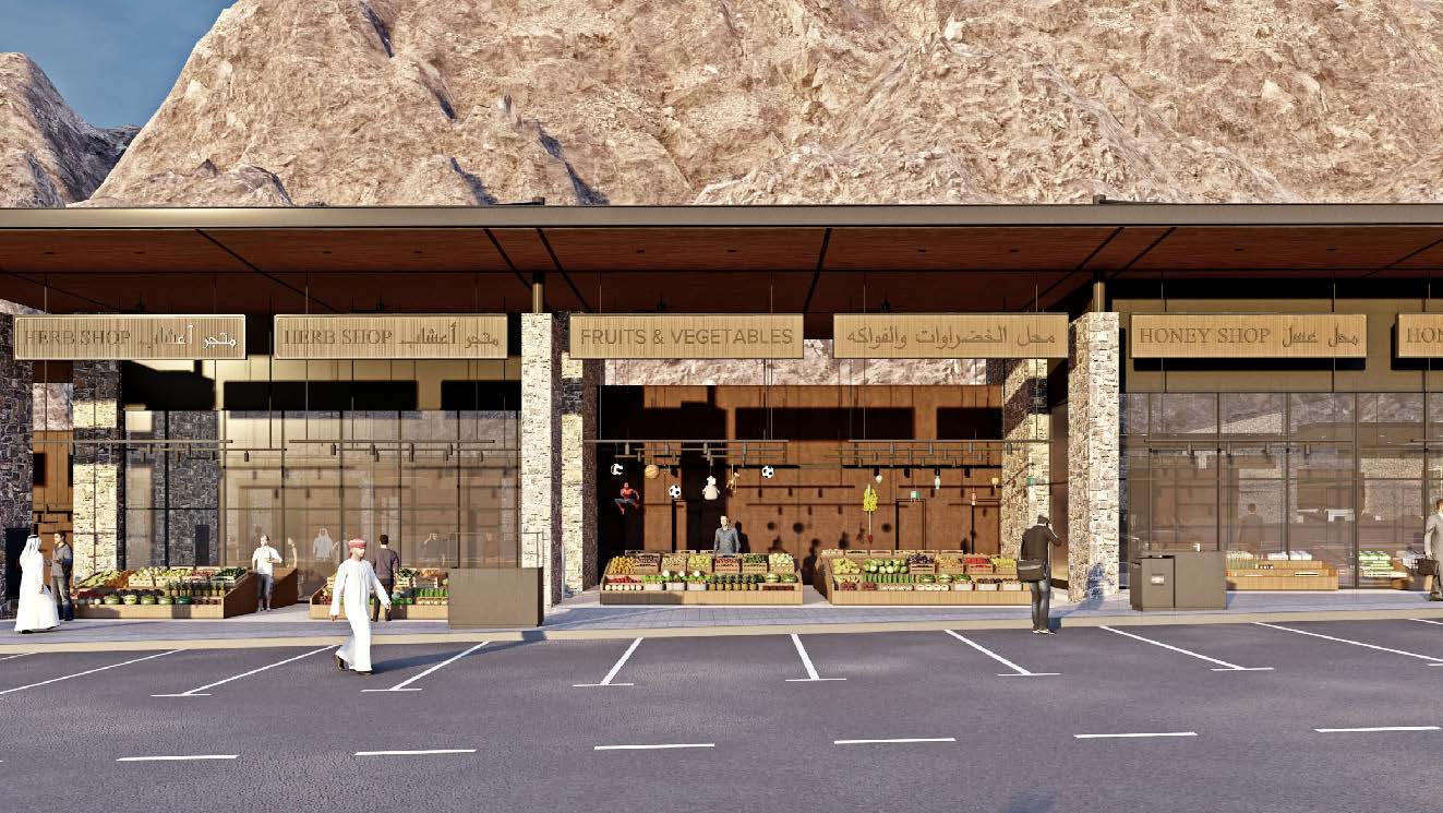 Sees Rest Area- Shops(g)+open parking+kiosks+service block – Tariq Ziad ...